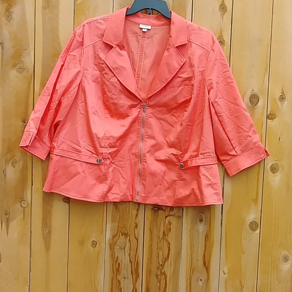 Avenue | Jackets & Coats | Peach Jacket | Poshmark